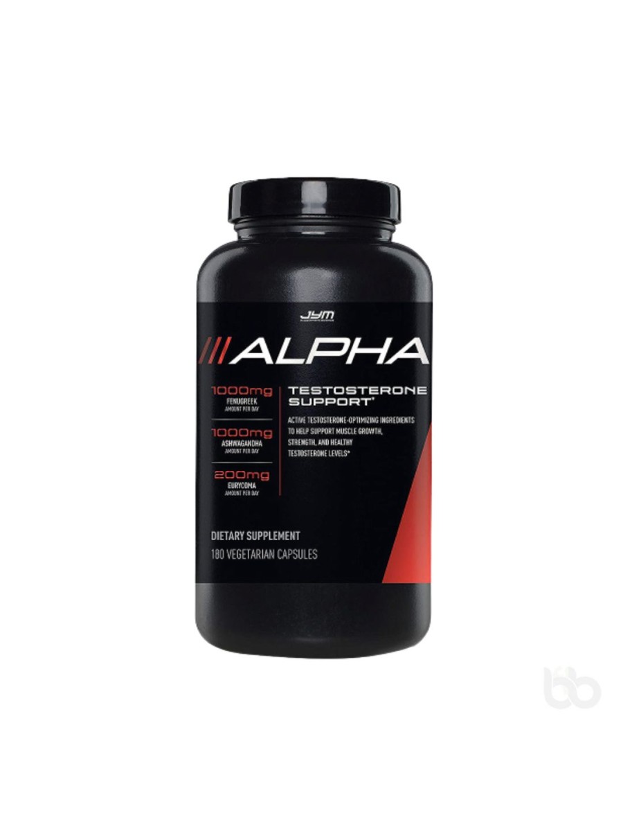 JYM Alpha Testosterone Support 180 Veg capsules